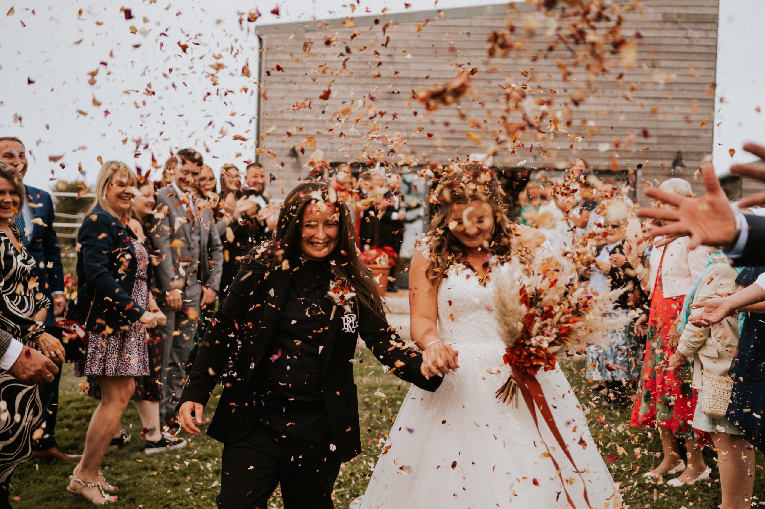 Mollie and Sophie: A Country Boho Wedding - Stennack Farm Wedding Venue ...