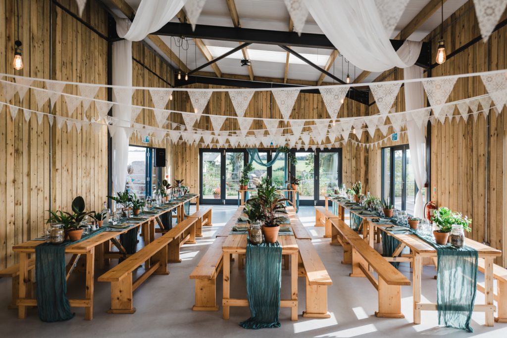 Jess and Mark: Succulents, Bunting and Timeless Style - Stennack Farm ...